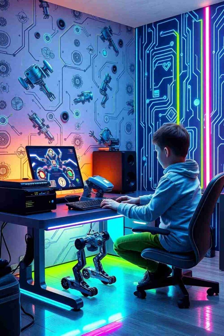 31+ Boys Room Wallpaper for Bold Vibes - Besuited Home
