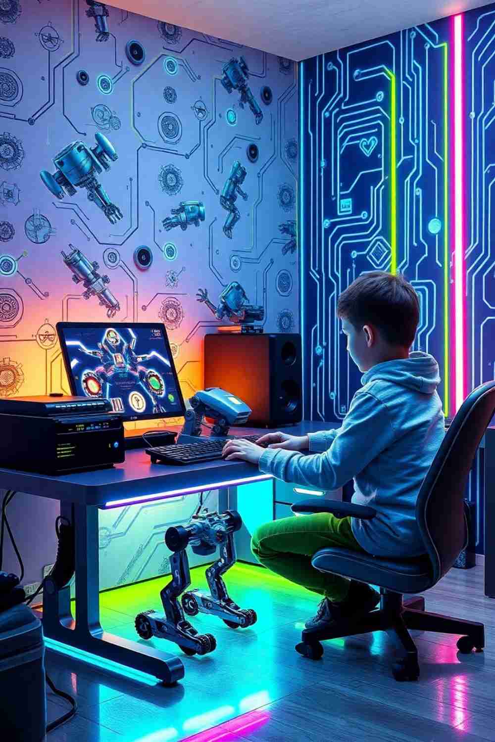 31+ Boys Room Wallpaper for Bold Vibes - Besuited Home