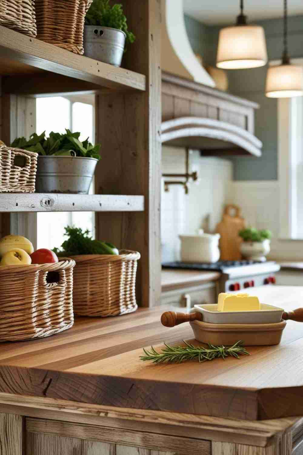 12+ Vintage Farmhouse Kitchen Island Ideas to Love